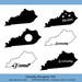 Kentucky SVG Cut Files Kentucky Monogram SVG Kentucky SVG - Etsy
