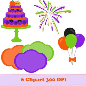 Halloween Digital Paper, Halloween Clipart, Halloween Party, Halloween ...