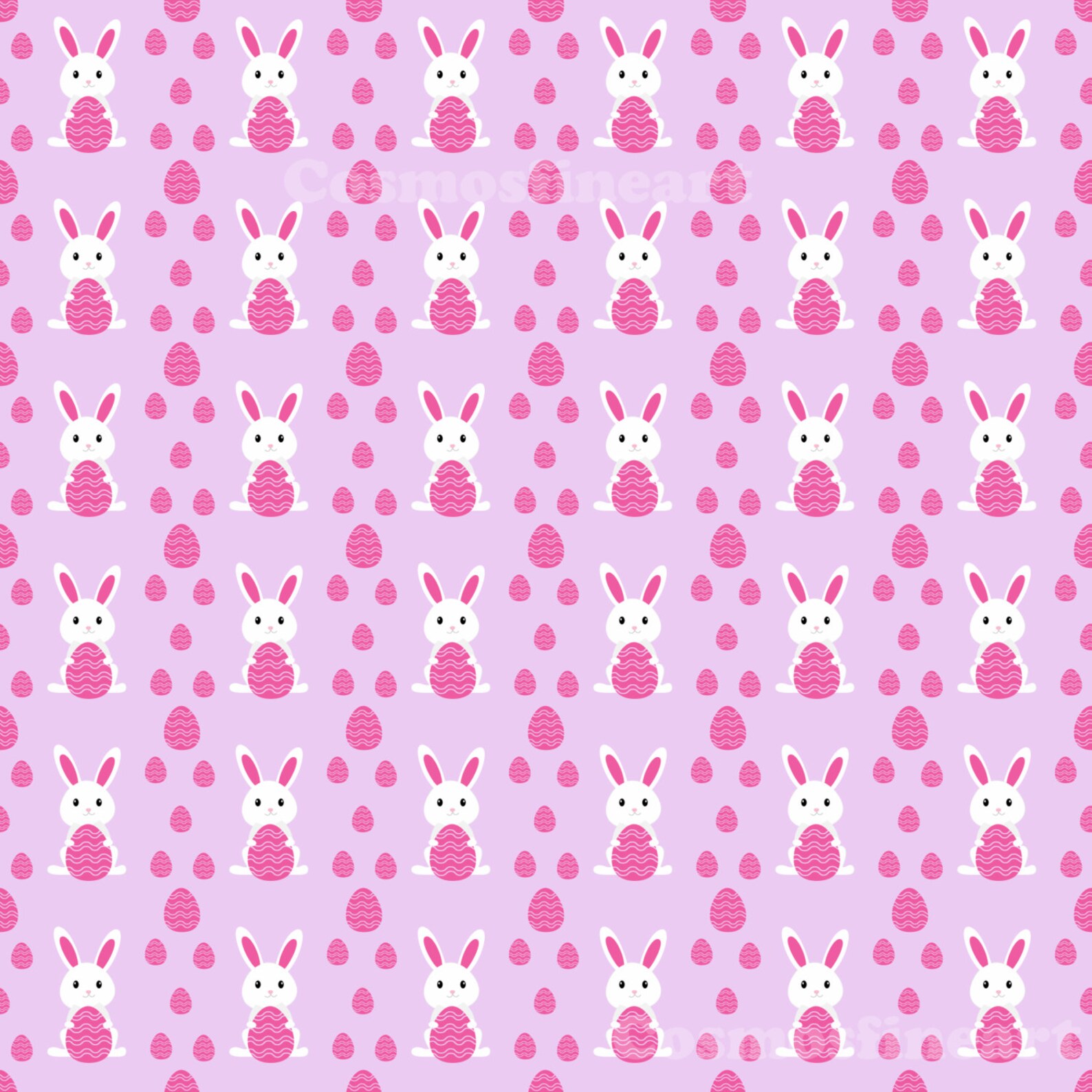 Easter Bunny Digital Paper Easter Bunny Clipart Rabbits | Etsy