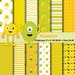 Monster Digital Paper, Monster Clipart, Monster Party, Monster ...