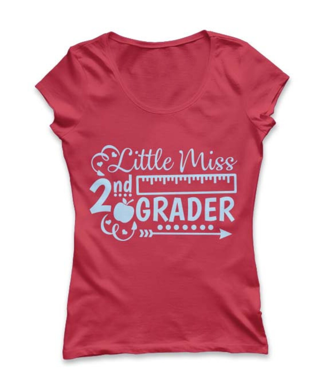 Little Miss 2nd Grade Svg Back to School Svg School Svg | Etsy