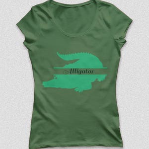 Alligator SVG, Alligator Monogram Svg, Crocodile Svg, Reptile Svg ...