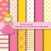 Princess Digital Paper, Princess Clipart, Fairytale, Girls Clipart ...