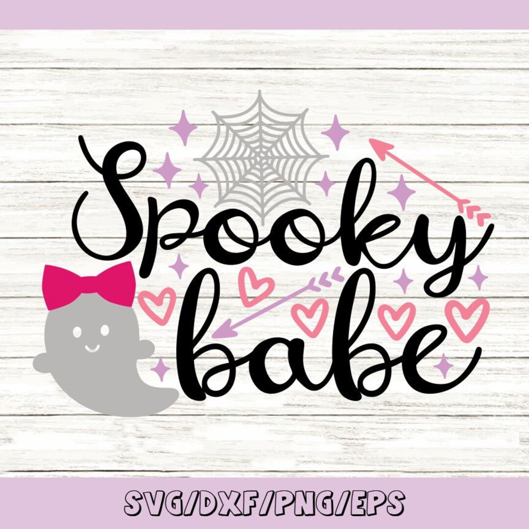 Spooky Babe Svg, Halloween Svg, Spooky Svg, Funny Halloween Svg, Spooky ...