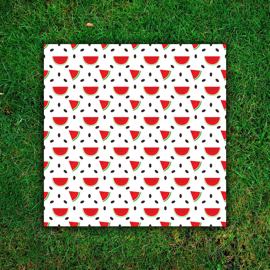 Watermelon Digital Paper, Watermelon Clipart, Fruits, Polka Dot ...