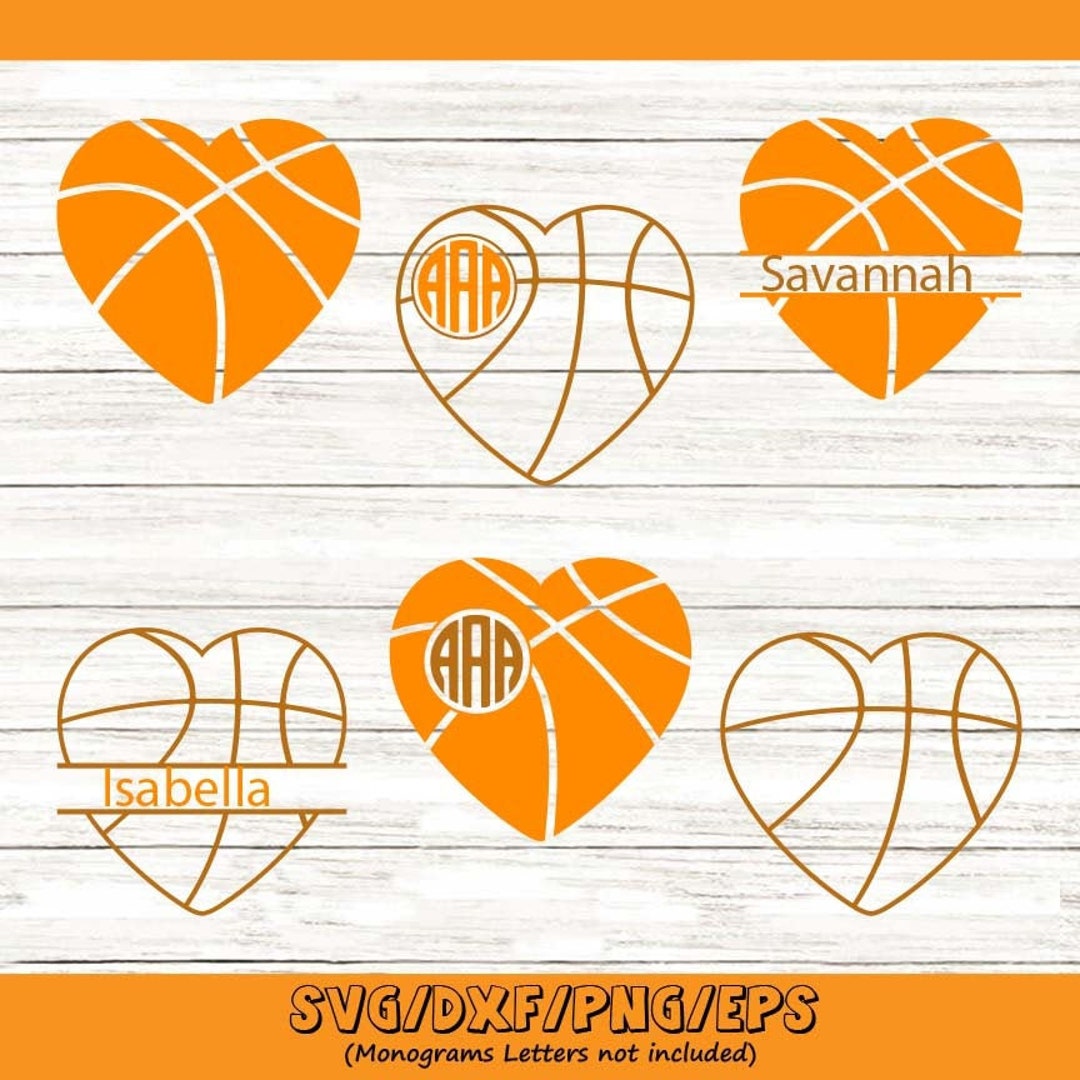 Pink Basketball Heart
