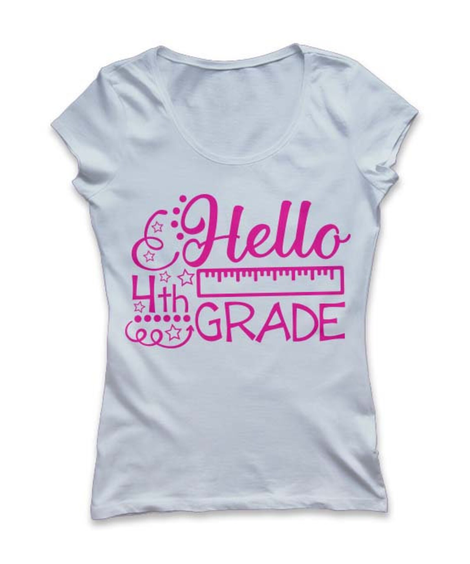 Hello Fourth Grade Svg Back to School Svg School Svg First - Etsy