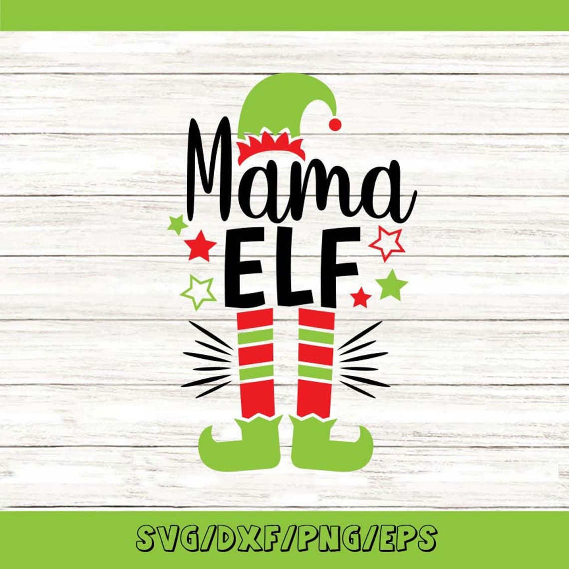 Mama Elf Svg Christmas Svg Elf Svg Mom Svg Elf Hat Svg - Etsy