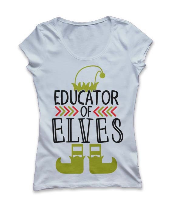 Educator Of Elves Svg Christmas Svg Elf Svg Teacher Svg | Etsy