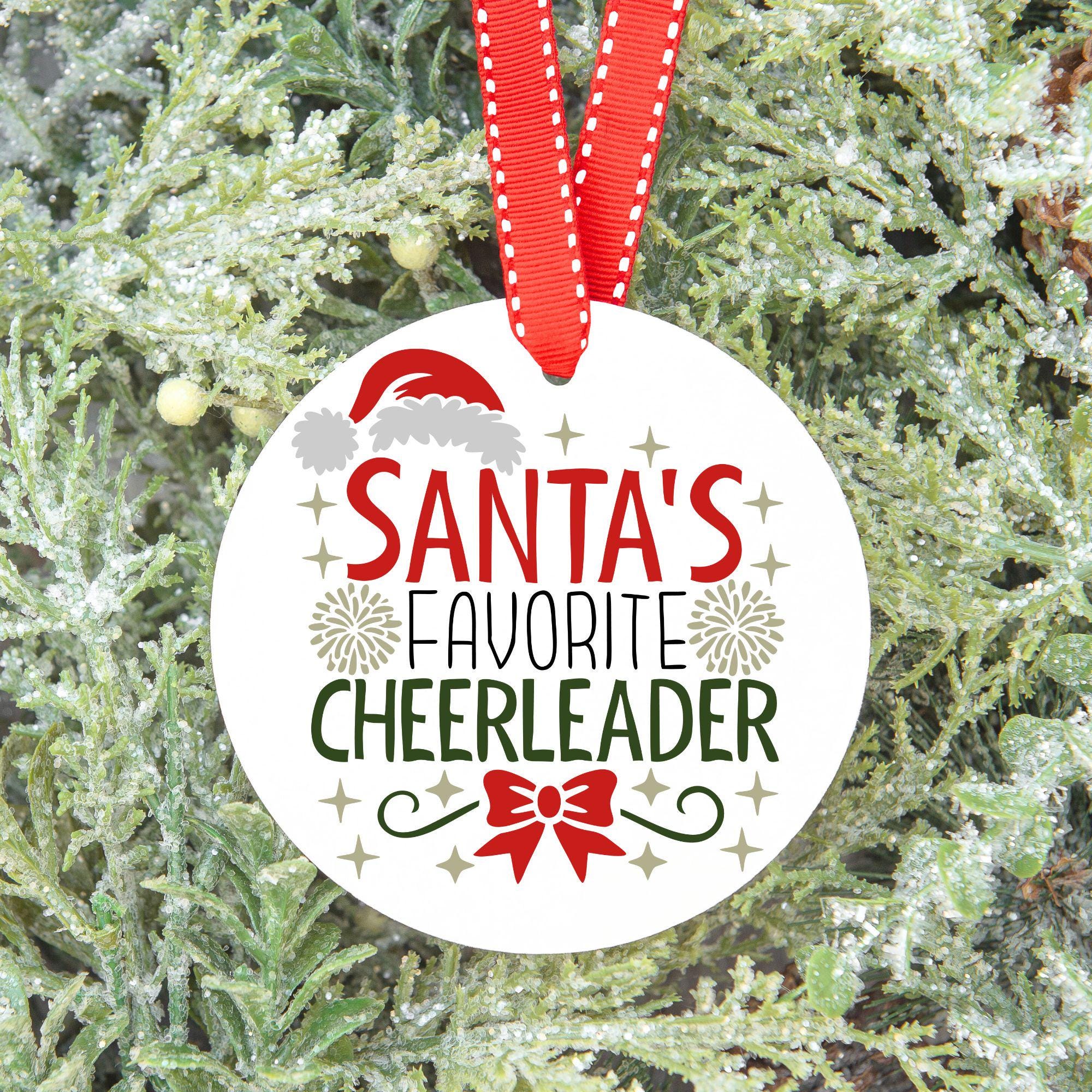 Santa's Favorite Cheerleader Svg, Christmas Cheerleader Svg ...