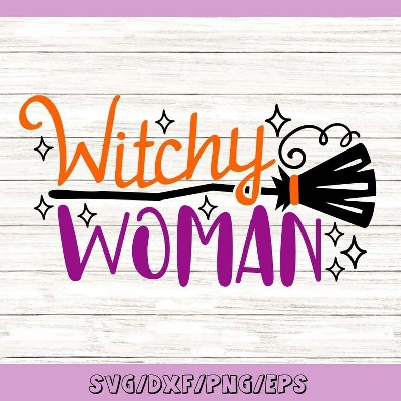 Witchy Woman Svg Halloween Svg Witch Svg Spooky Svg Witch - Etsy
