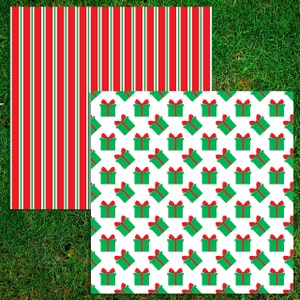 Santa Digital Paper Santa Clipart Christmas Digital Paper - Etsy