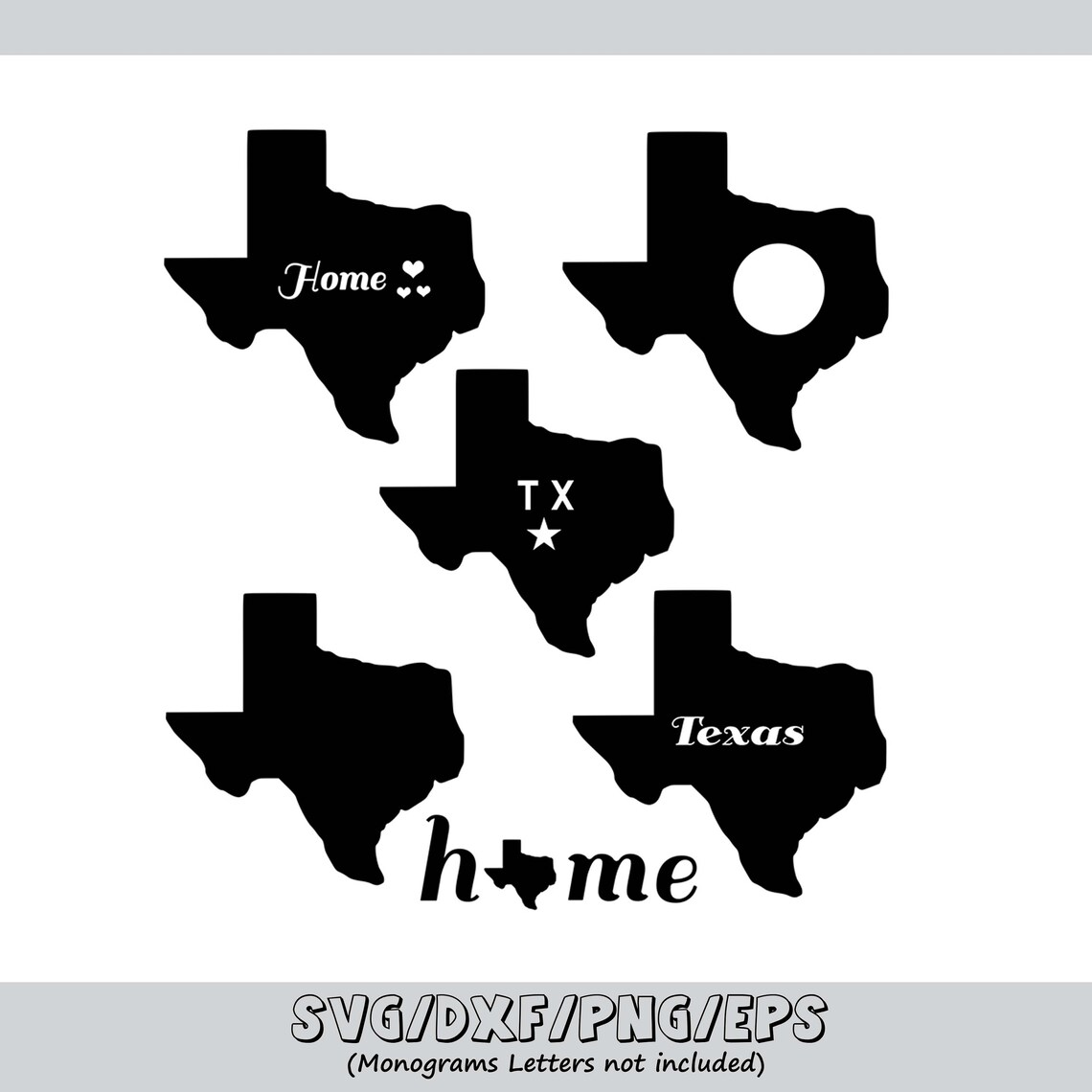 Texas SVG Texas Svg Monogram Texas Svg File Texas | Etsy