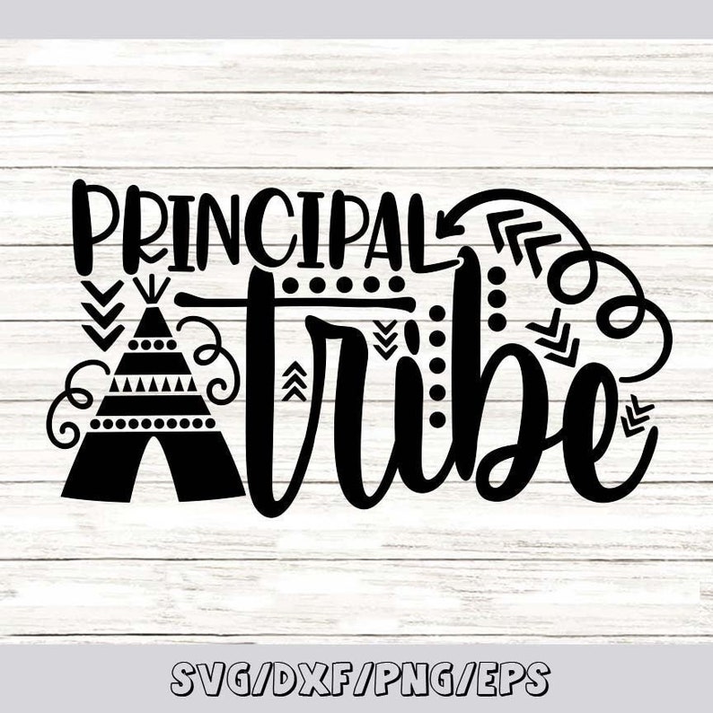 Principal Tribe Svg School Principal Svg Back to School Svg - Etsy