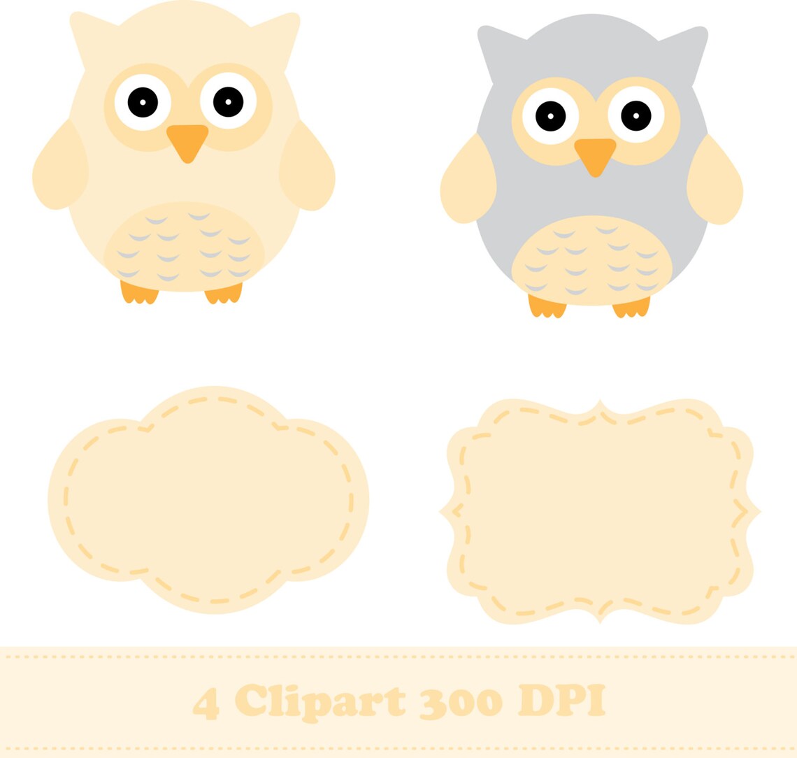 Owls Digital Paper Owls Clipart Owl Patterns Owl | Etsy