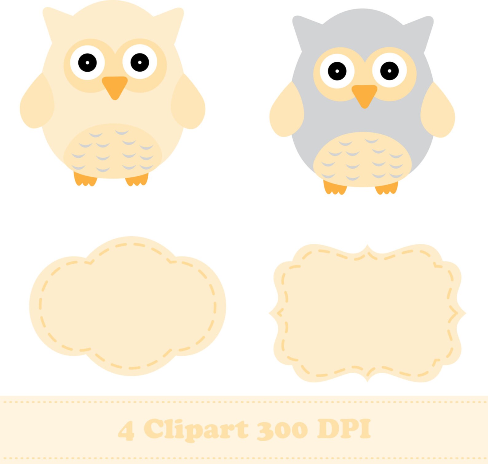 Owls Digital Paper Owls Clipart Owl Patterns Owl | Etsy