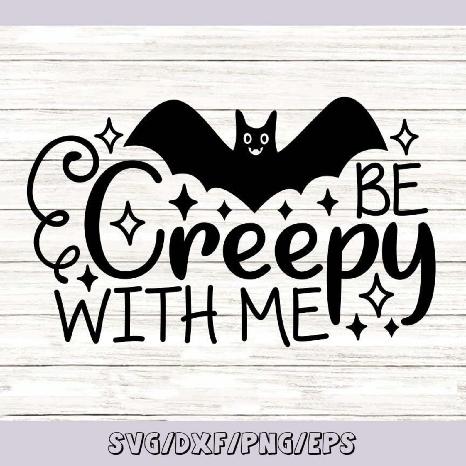 Be Creepy With Me Svg Halloween Svg Boys Halloween Svg - Etsy
