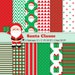 Santa Digital Paper Santa Clipart Christmas Digital Paper - Etsy