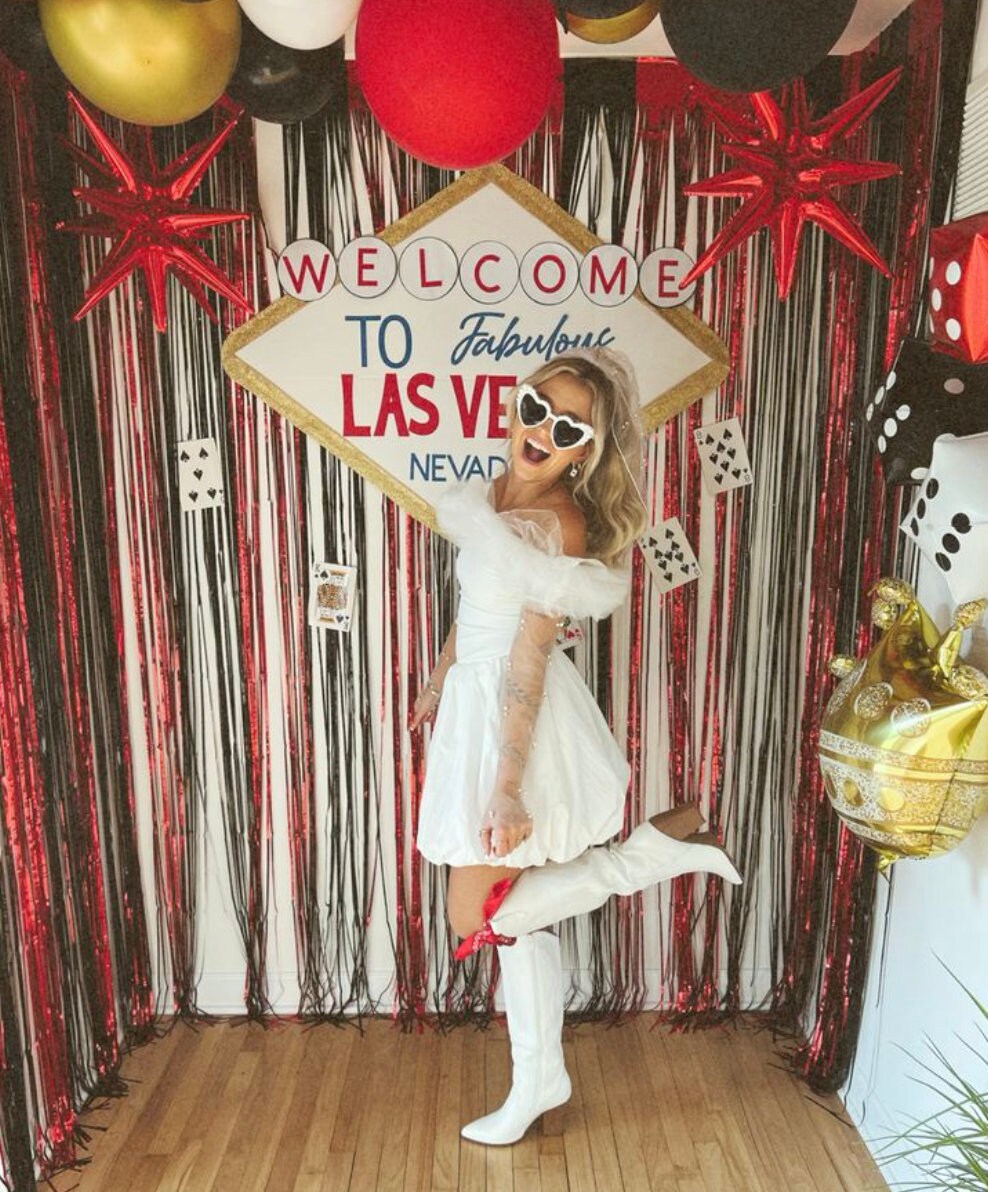 Las Vegas Party Cups Customizable Reusable Bachelorette Personalized ...