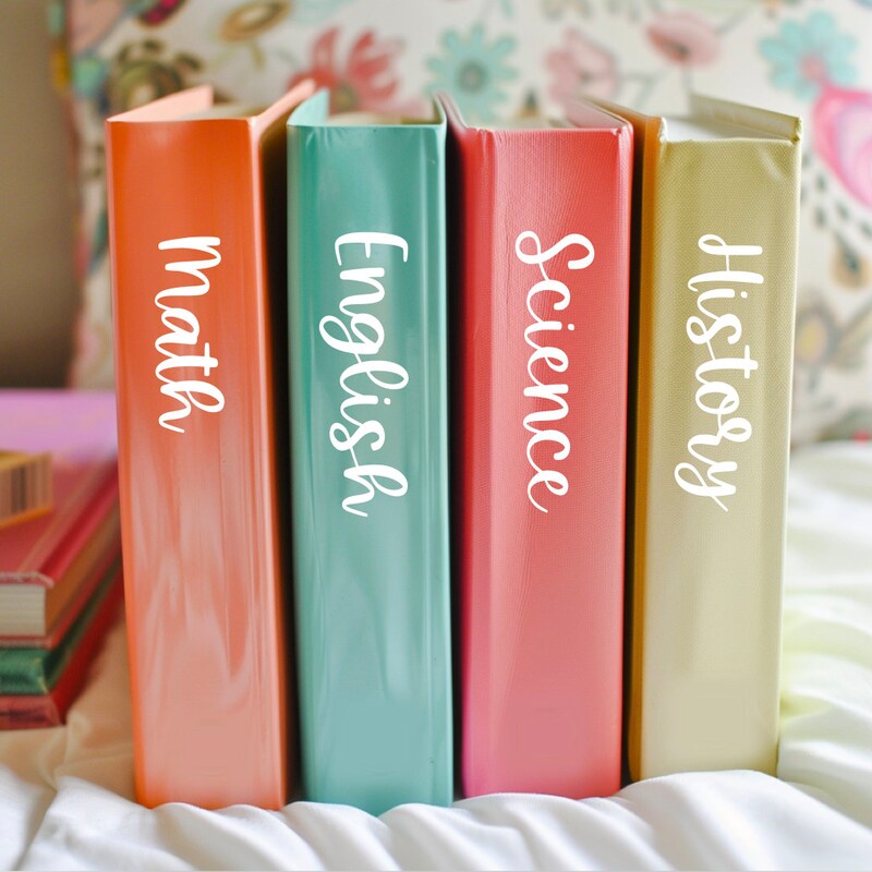 Math Binder Cover - Etsy