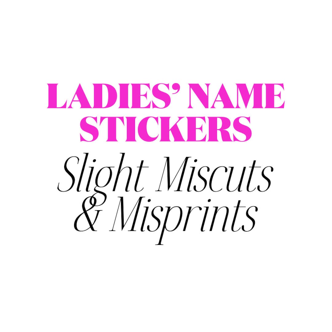 Miscuts & Misprints They Have Slight Imperfections You Can See It ...