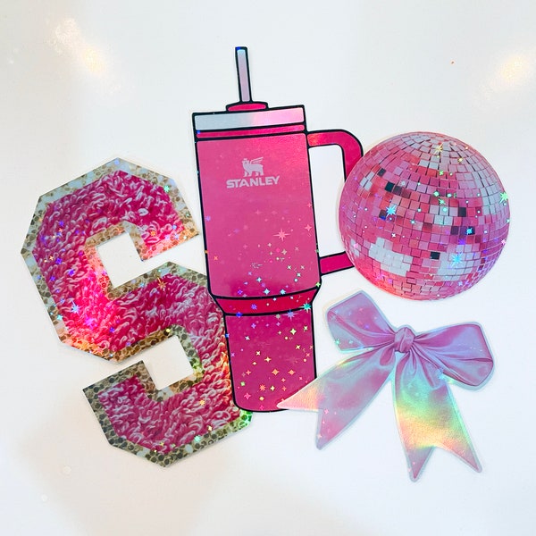 Pink 90s Sticker - Etsy