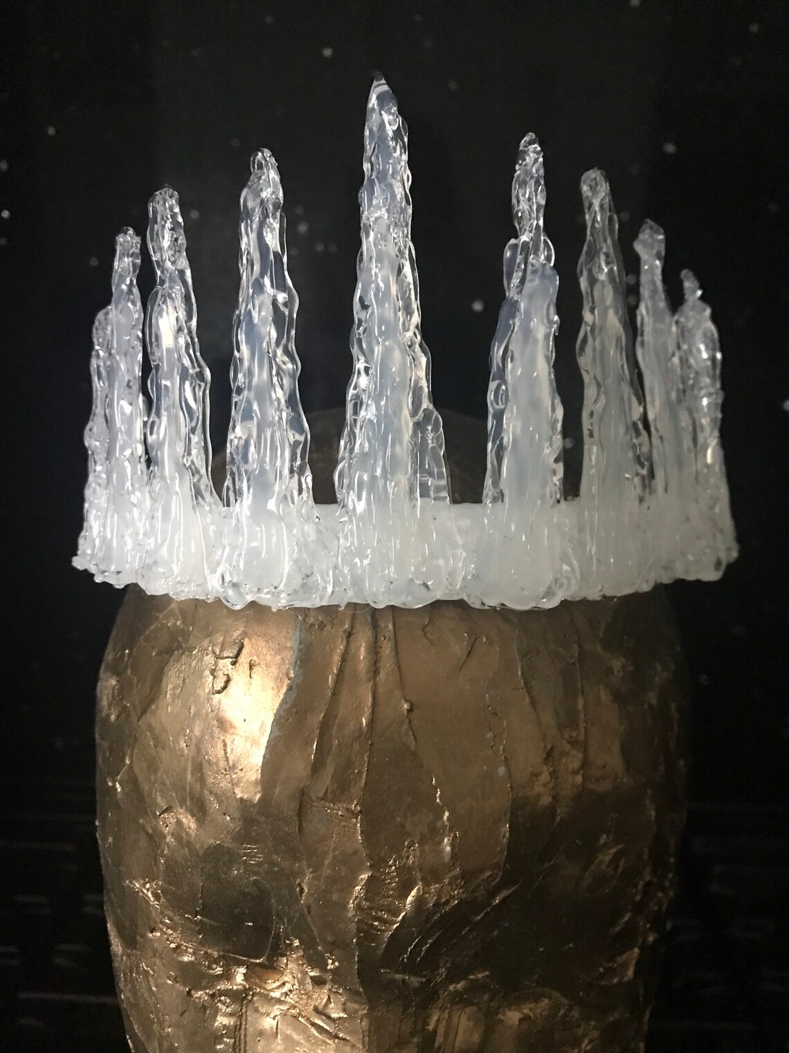 Ice Crown Ice Queen Crown Ice King Crown Frozen Crown Ice | Etsy