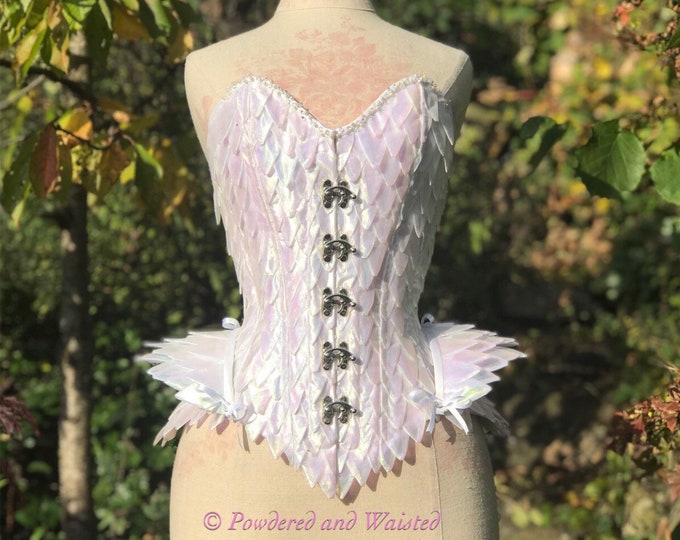 Dragon Scalemail Corset - Etsy