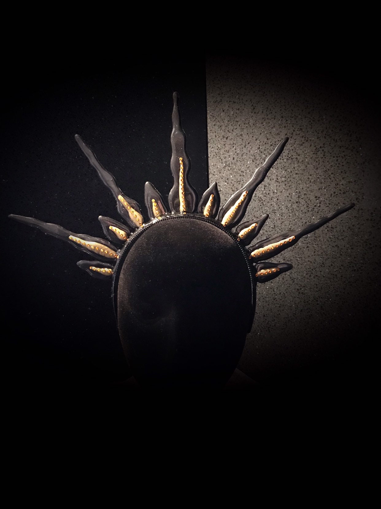 Gothic Sun Halo Headdress Ready to Ship | Etsy