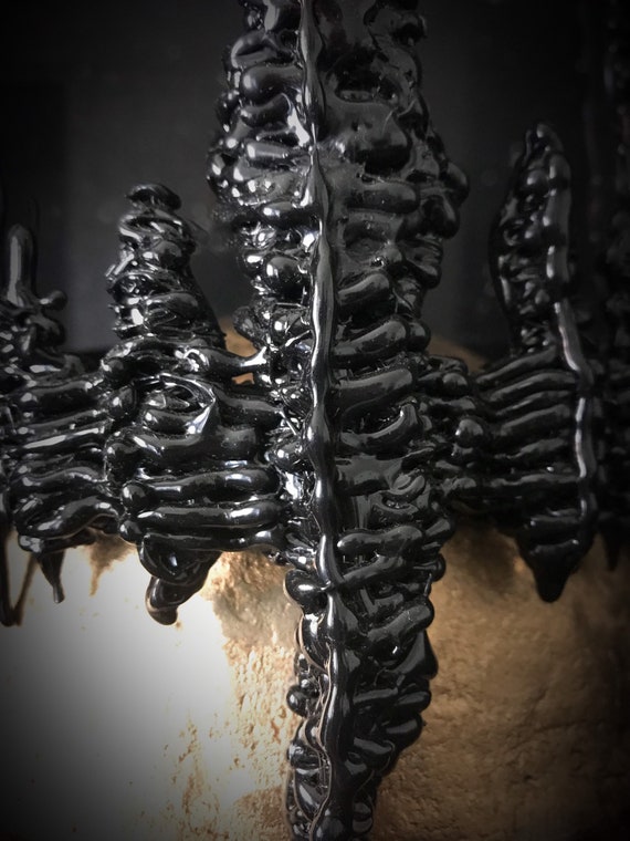 Alien Crown Headdress Exoskeleton Crown Black Crown Cosplay | Etsy Israel