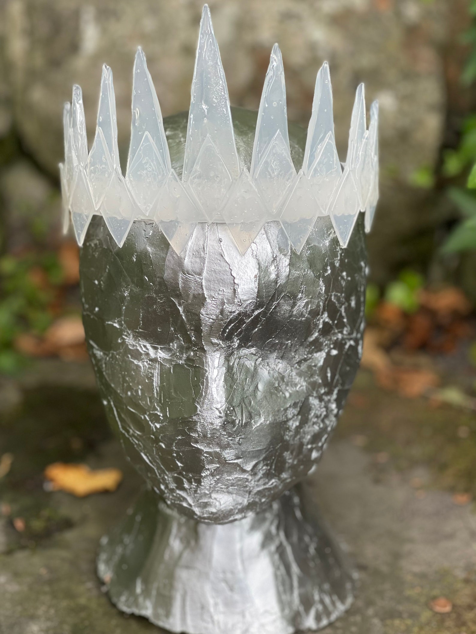 Ice Crown Headdress Ice Queen Crown Headdress Ice King Crown - Etsy