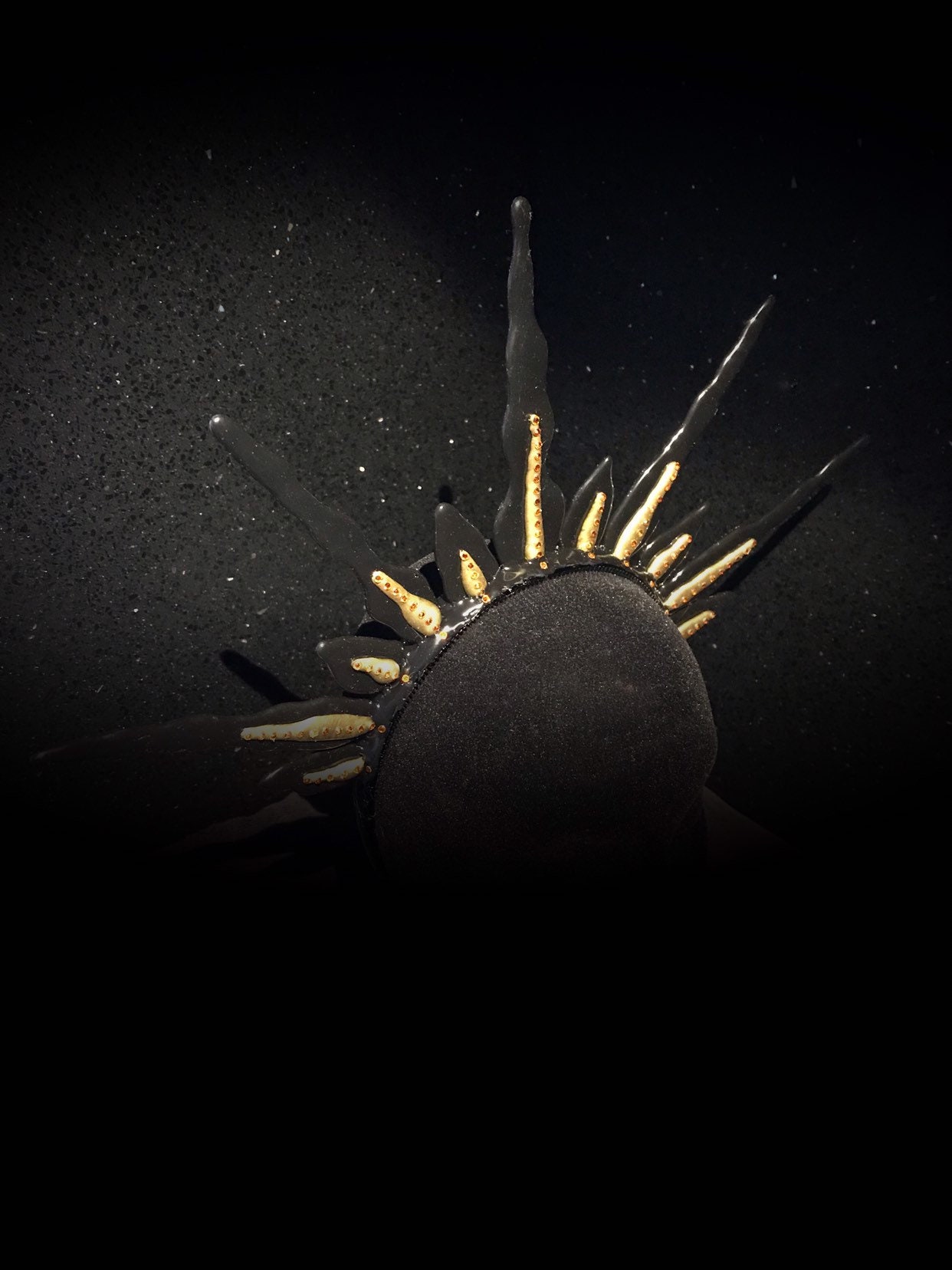 Gothic Sun Halo Headdress Ready to Ship | Etsy