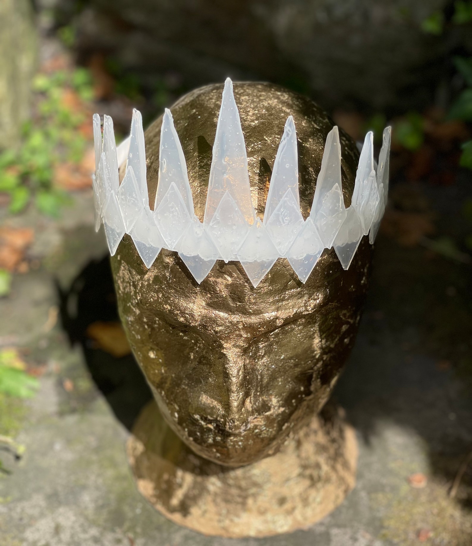 Ice Crown Headdress Ice Queen Crown Headdress Ice King Crown - Etsy