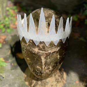 Ice Crown Headdress, Ice Queen Crown Headdress, Ice King Crown ...