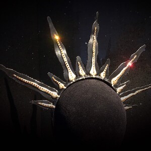 Firebird Sun Halo Headdress: Swarovski Crystal Plastic Sunray Crown - Etsy
