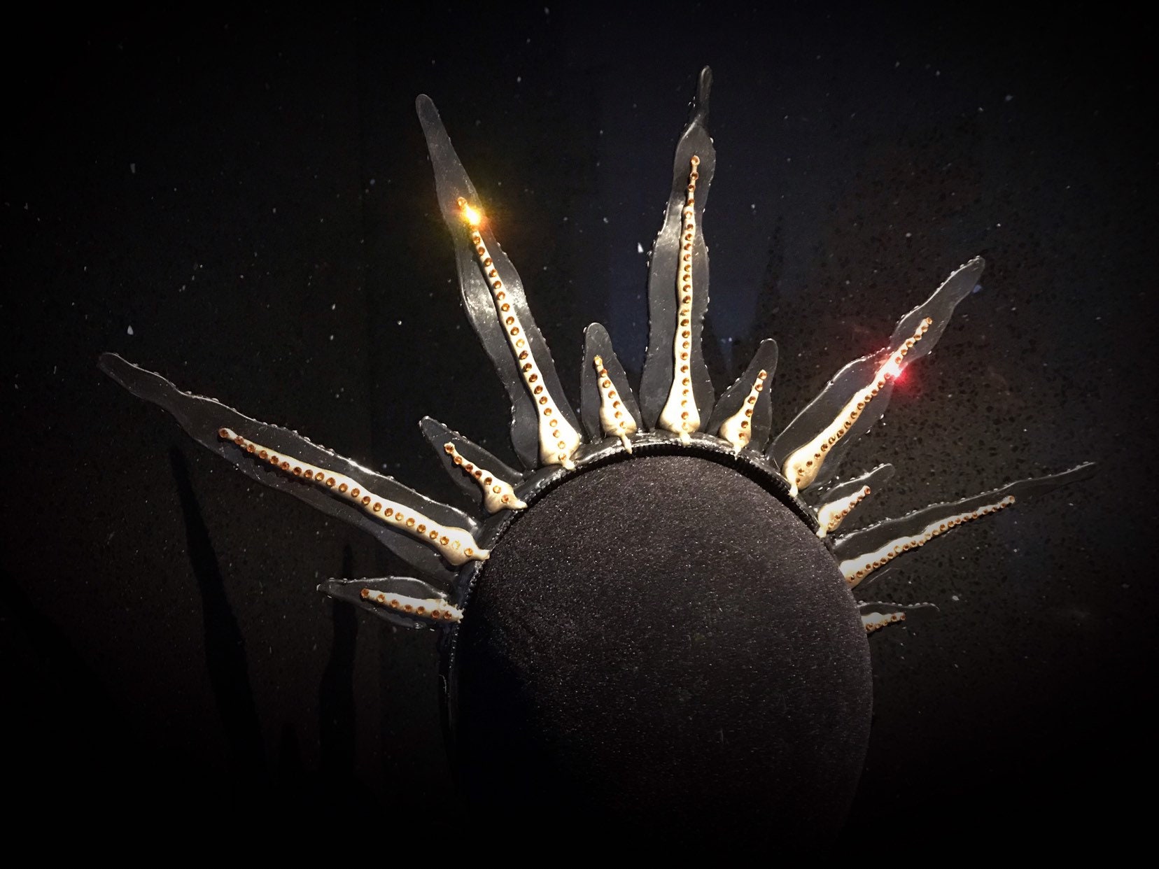 Firebird Sun Halo Headdress: Swarovski Crystal Plastic Sunray Crown - Etsy