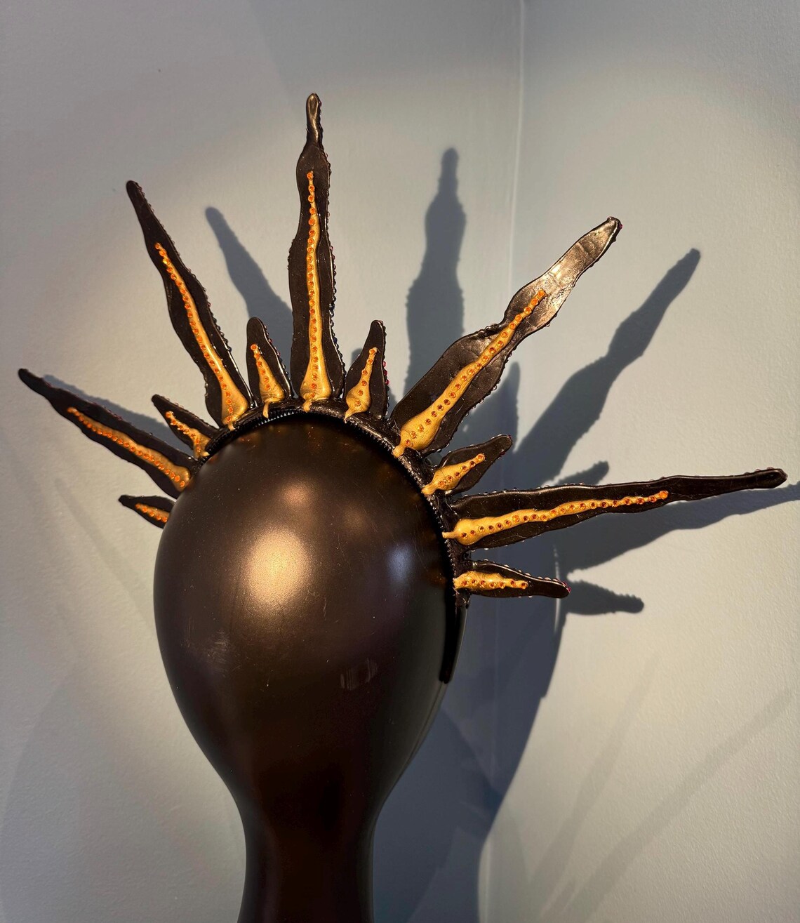 Firebird Sun Halo Headdress: Swarovski Crystal Plastic Sunray Crown - Etsy