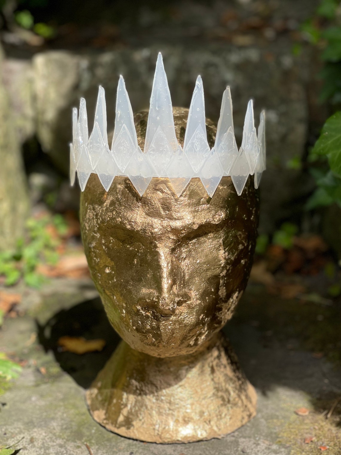 Ice Crown Headdress Ice Queen Crown Headdress Ice King Crown - Etsy