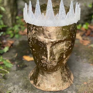 Ice Crown Headdress: Handcrafted Plastic Ice Queen/king Costume Prop - Etsy