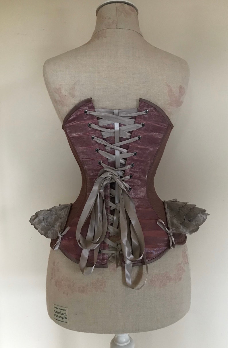 Frosted Rose Petal Mermaid Corset | Etsy