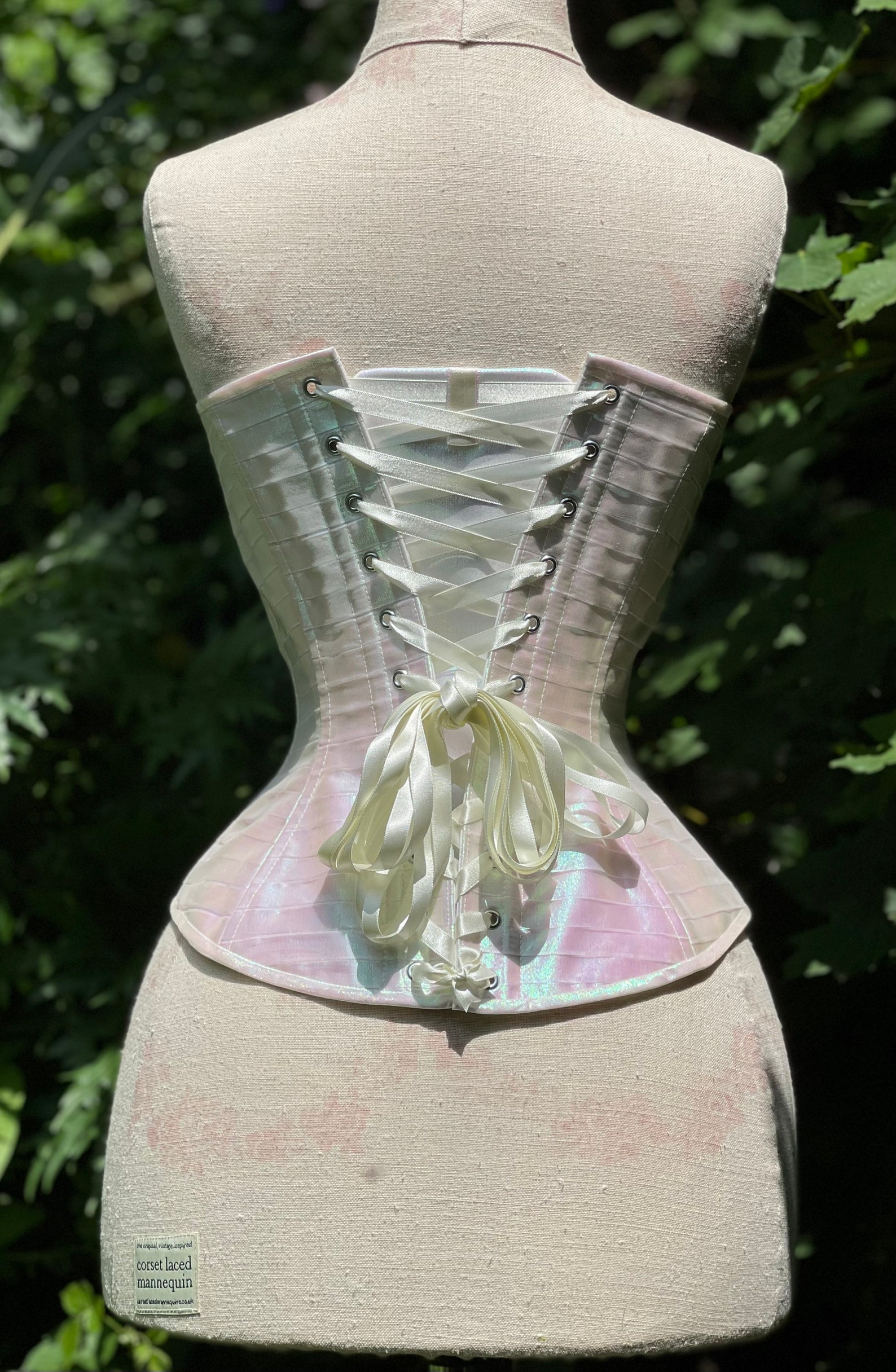 Moonlit Mermaid Corset Bridal Corset Iridescent Mermaid - Etsy