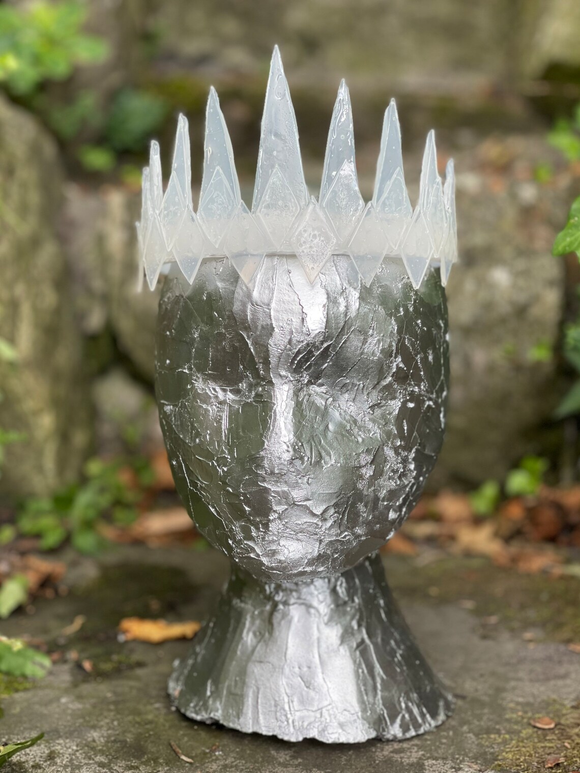 Ice Crown Headdress Ice Queen Crown Headdress Ice King Crown - Etsy