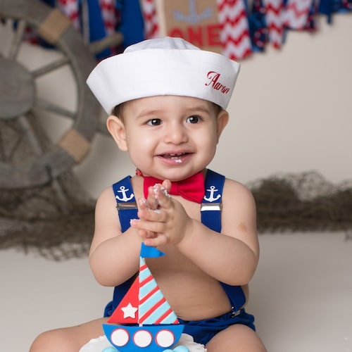 Nautical First Birthday Invitation Editable Template | Etsy