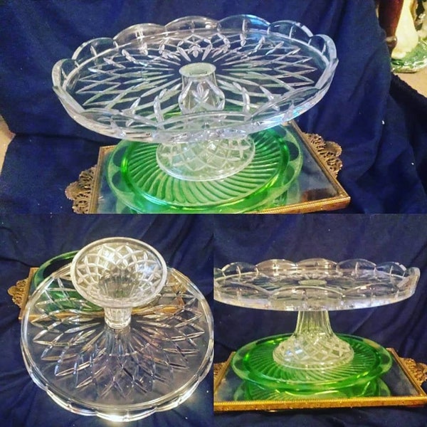 Crystal Glass Plate - Etsy
