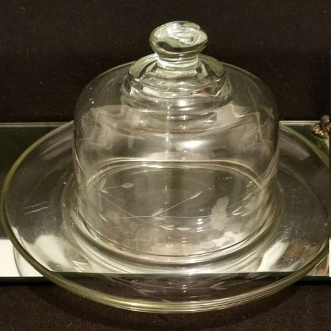Princess House Heritage Crystal Cheese Dome Perfect for - Etsy