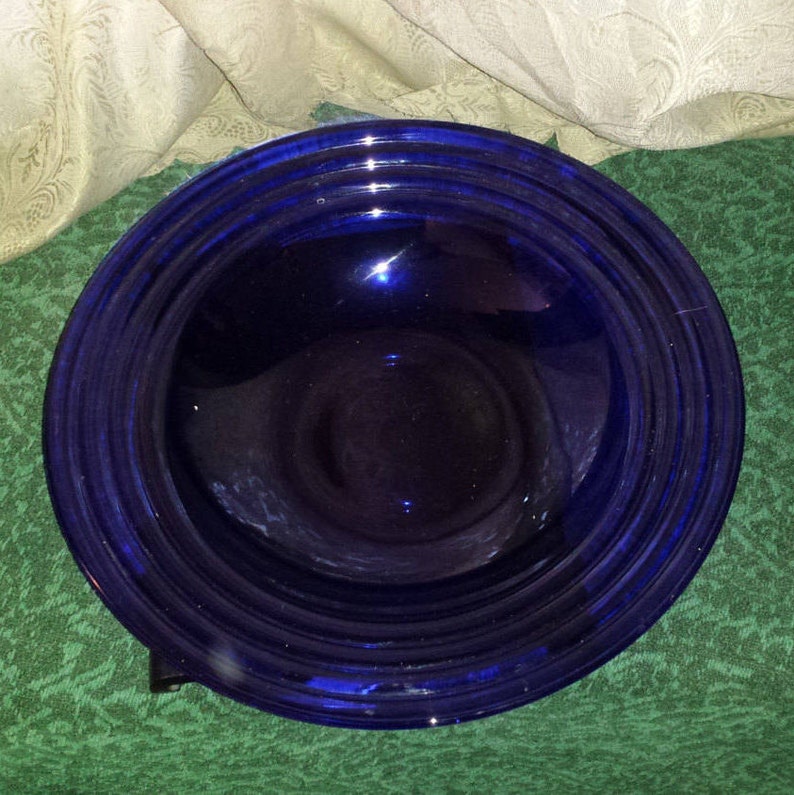 PYREX COBALT Blue Vintage Pyrex Bowl Fiesta Swirl on | Etsy