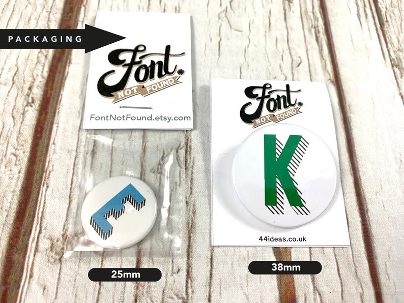 Alphabet Pin Badges. Word Lover. Letter Button Rainbow of Colours ...