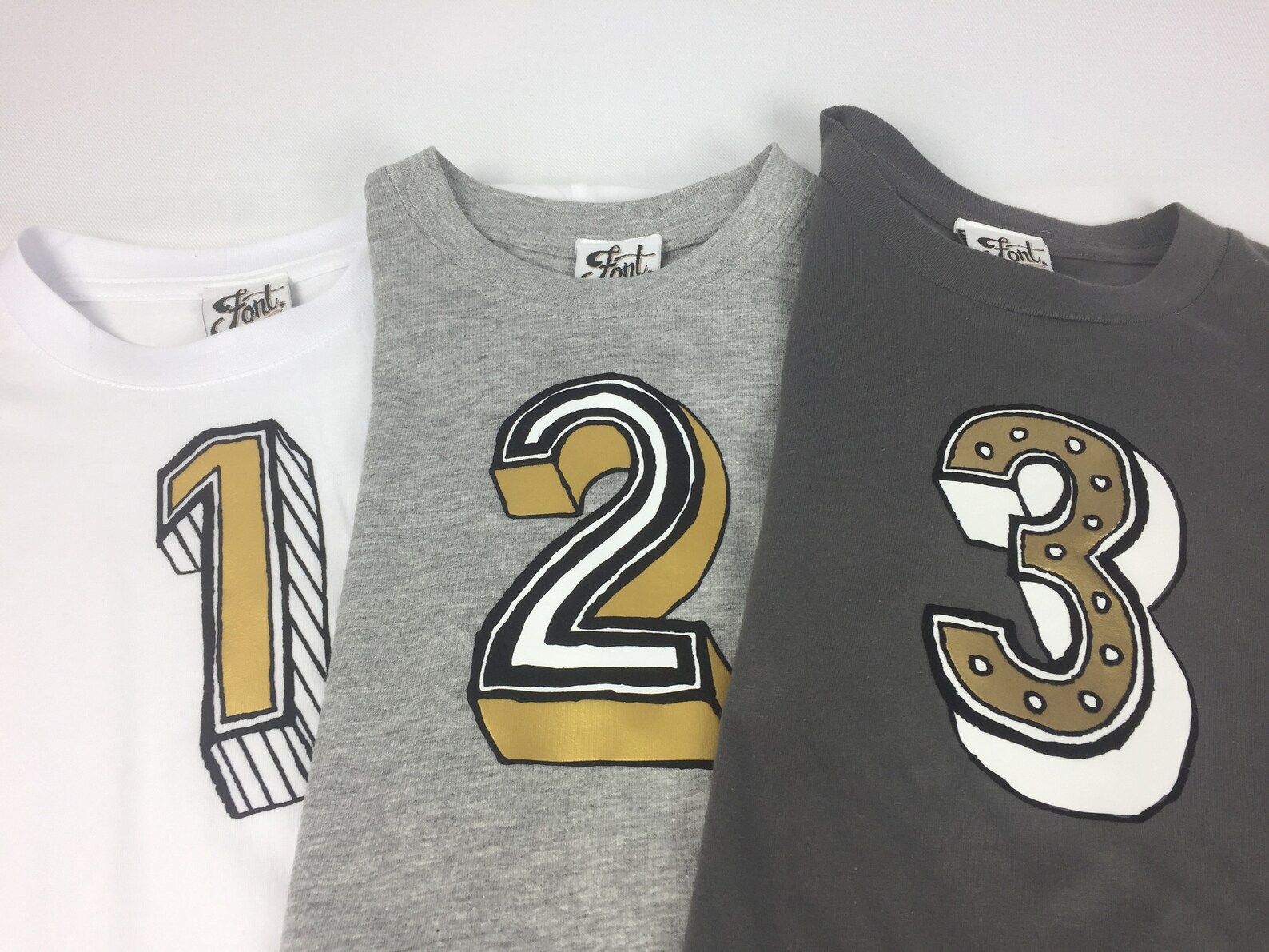 Number Three T-shirt- Child's 3rd Birthday Shirt- Magic No.3 Kids Tee ...