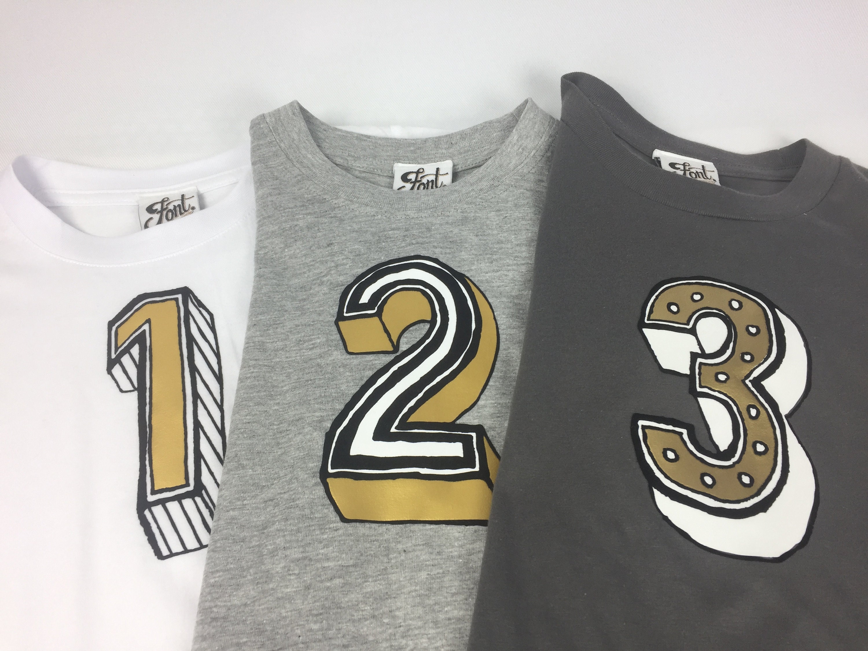 Number Three T-shirt- Child's 3rd Birthday Shirt- Magic No.3 Kids Tee ...