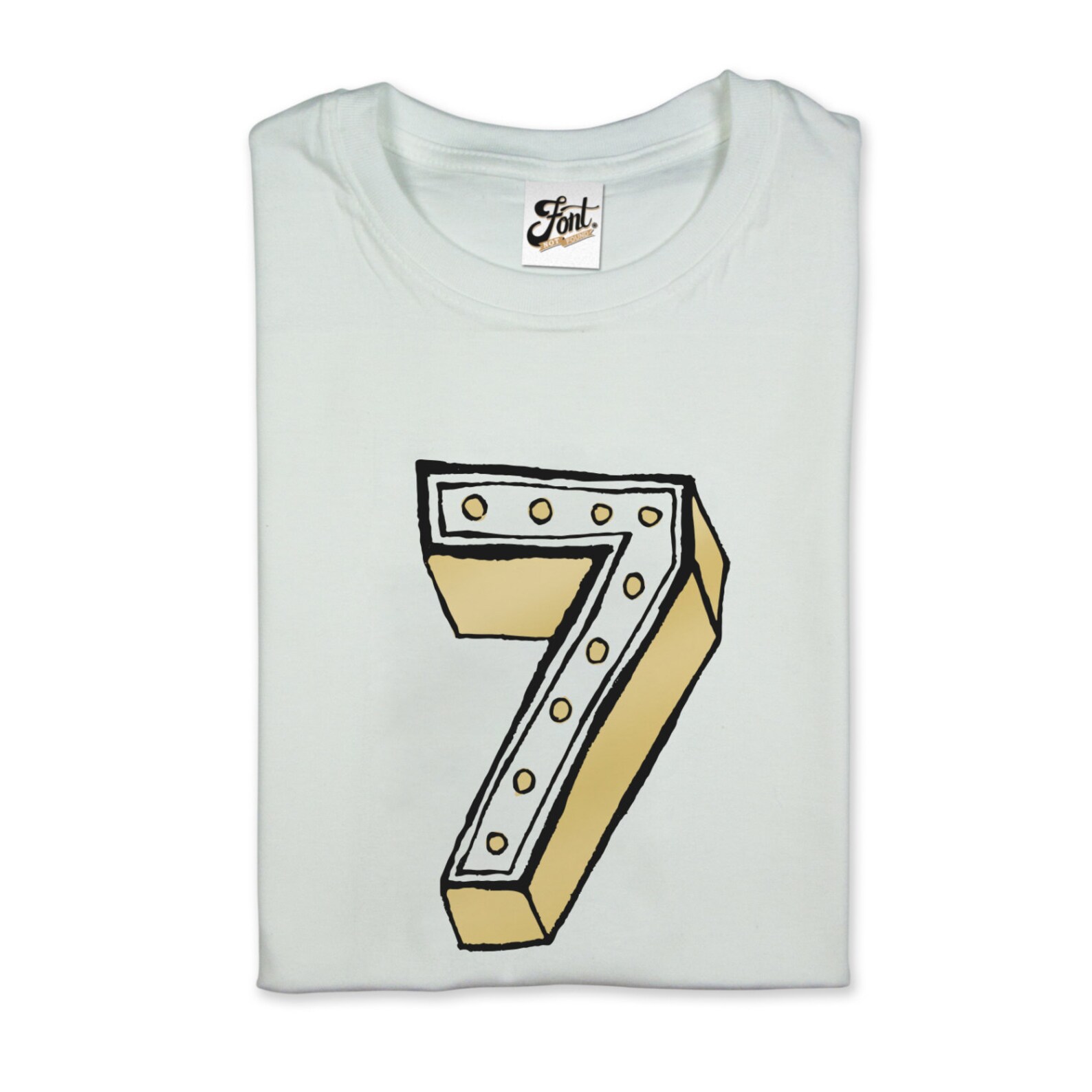 Number Seven T-shirt. 7th Birthday Outfit Kids 7 Tshirt | Etsy